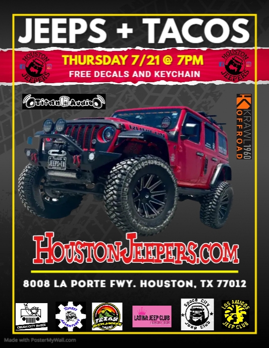 Copy of Copy of Adventure Jeep Rally Event Flyer Template | PosterMyWall