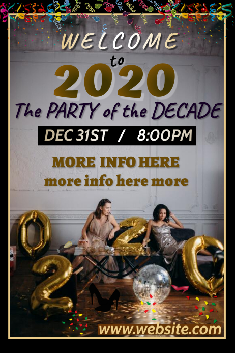 2020 Poster Template | PosterMyWall