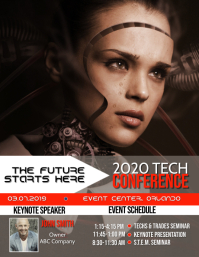 2020 Tech Conference - Teal Template | PosterMyWall