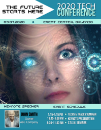 2020 Tech Conference - Earth Template | PosterMyWall