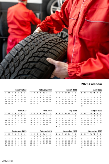 2023 Calendar Template | PosterMyWall