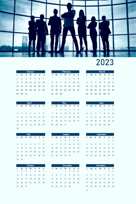 2023 Calendar Template | PosterMyWall