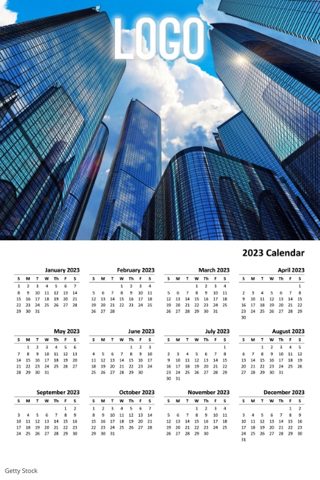 2023 Calendar Template | PosterMyWall
