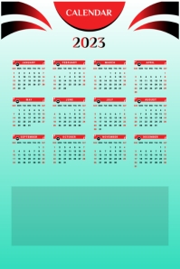 2023 Calender Template | PosterMyWall