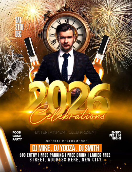 2023 Celebration party flyer Template | PosterMyWall
