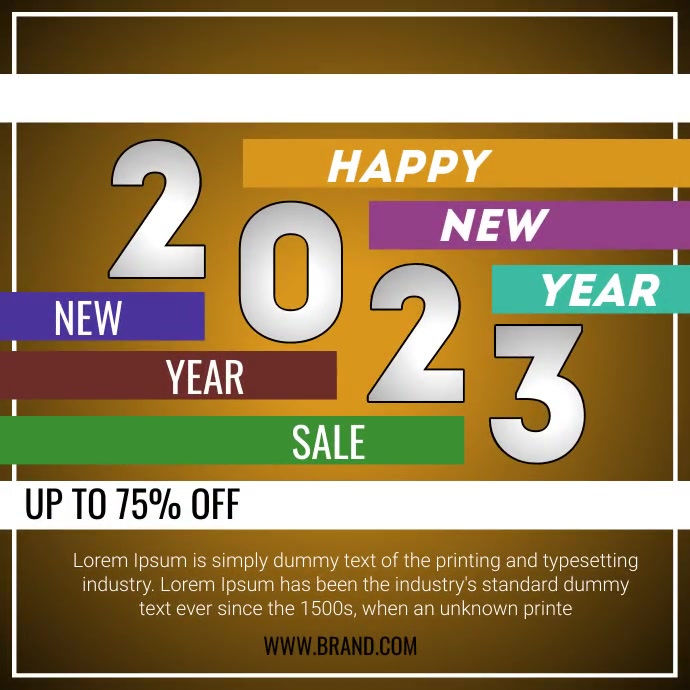 2023 Template | PosterMyWall