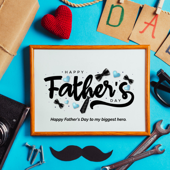 2023 father's day post Template | PosterMyWall