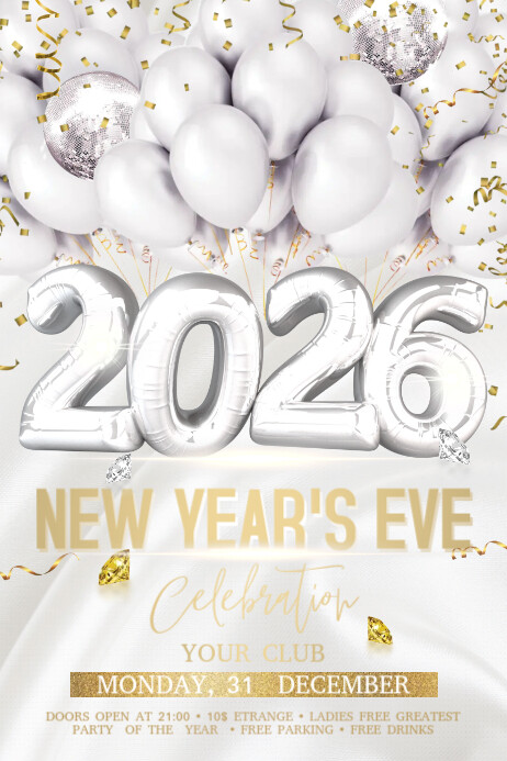 Copy of 2025 New Year Flyer | PosterMyWall