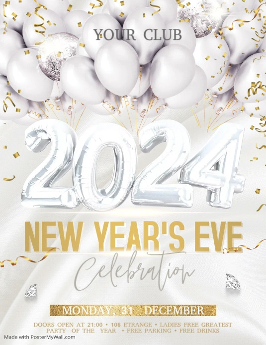 2023 New Year Flyer Template | PosterMyWall