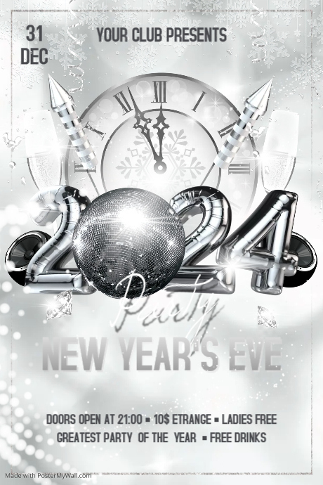 Copy of 2023 New Year Flyer | PosterMyWall