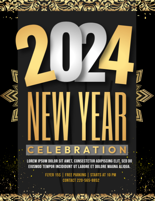 2023 New Year Flyers Template | PosterMyWall
