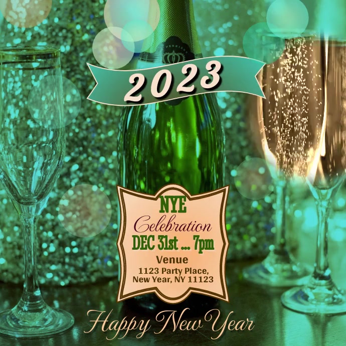 2023 NYE (1) Template | PosterMyWall