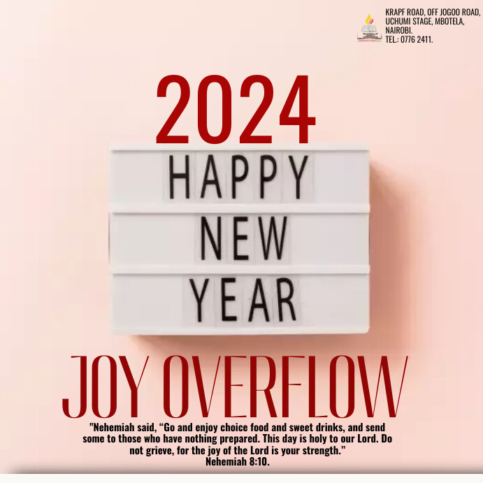 2023: joy overflow Template | PosterMyWall