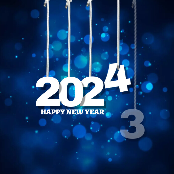 2024 blue ista Post Template | PosterMyWall