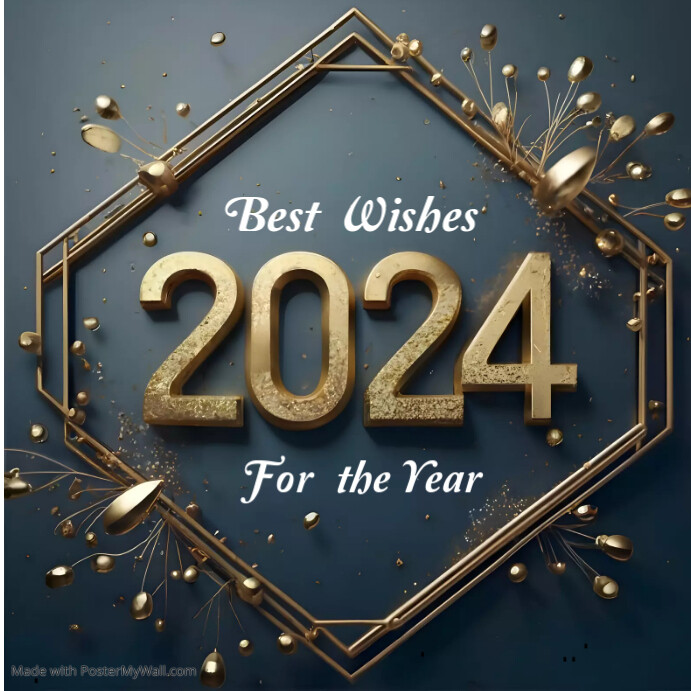 2024 card template | PosterMyWall