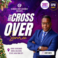 Crossover service template | PosterMyWall