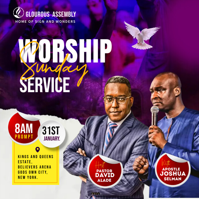 2024 cross over crossover service christmas a Template | PosterMyWall