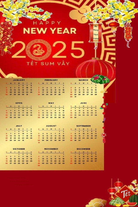 2025 Chinese new year Greetings Template | PosterMyWall