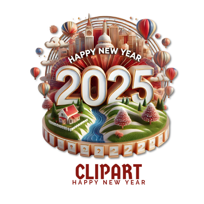 2025 Clipart Logo Template | PosterMyWall