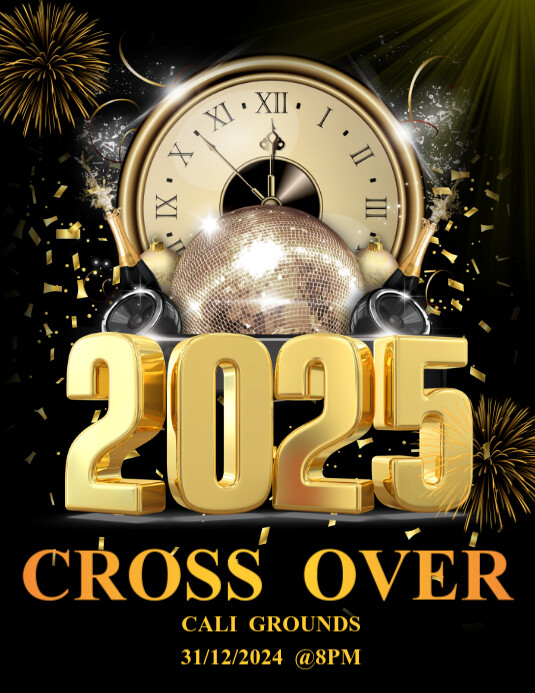 Copy of 2025 Crossover Flyer (us Letter) | PosterMyWall