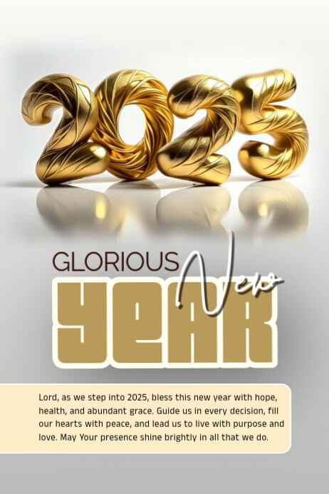 2025 Template | PosterMyWall