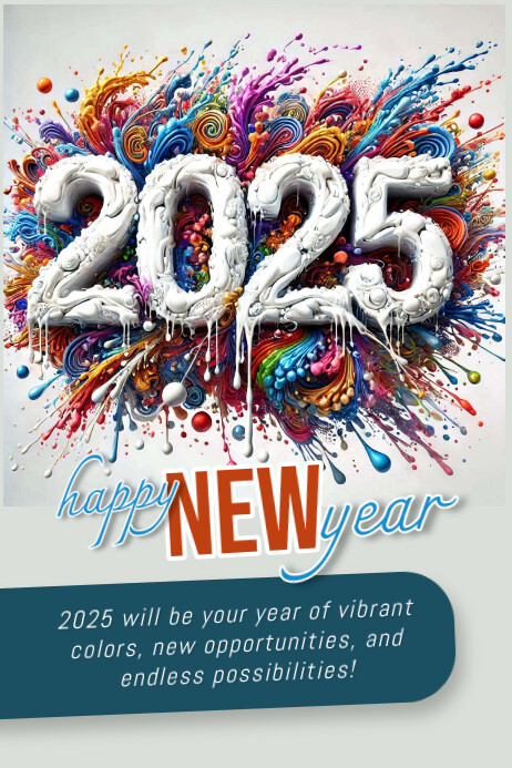 2025 Template | PosterMyWall