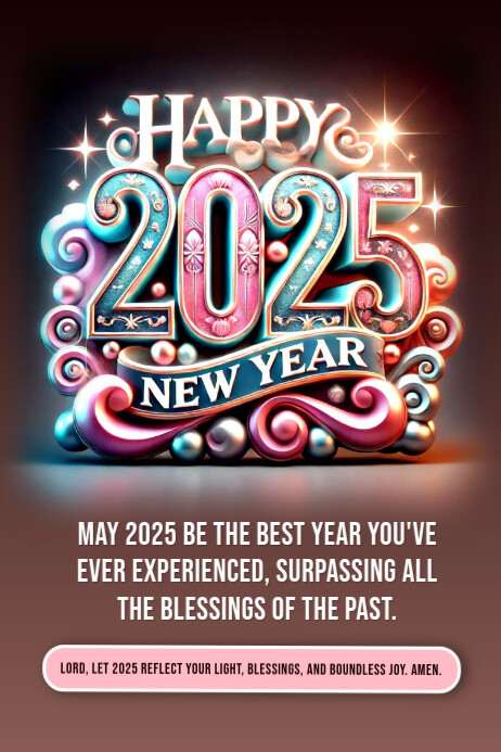 2025 Template | PosterMyWall