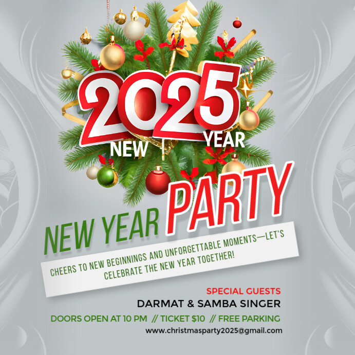 2025 Template | PosterMyWall