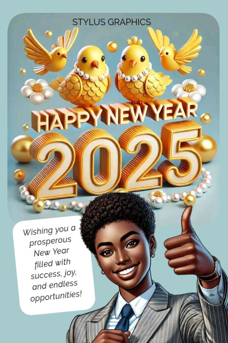 2025 new year Template | PosterMyWall