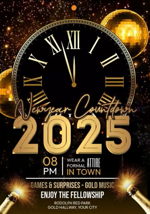 2025 Night Party Video Template | PosterMyWall