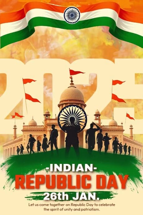 2025 Republic Day Template | PosterMyWall