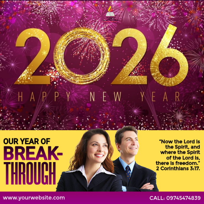 2025 Year of Breakthrough Template | PosterMyWall