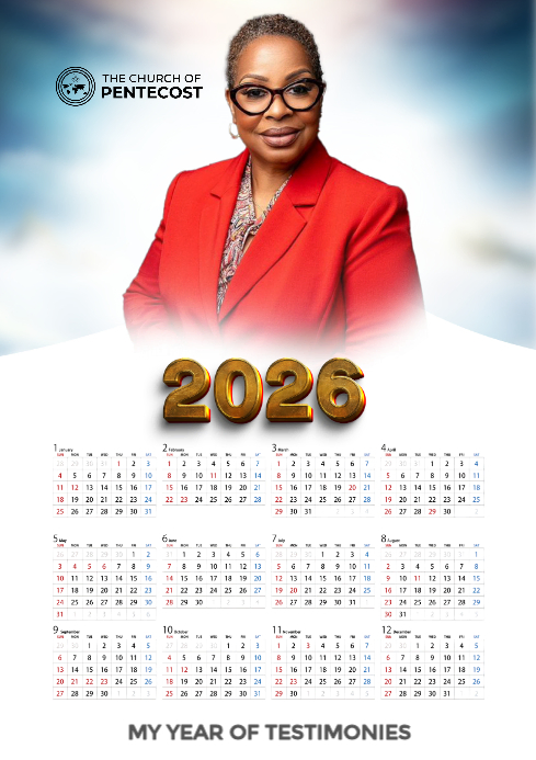 2026 Church Calender Design Template | PosterMyWall