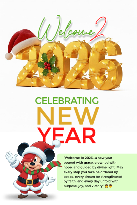 2026 new year Templat | PosterMyWall