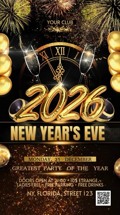 2026 New Year Template | PosterMyWall