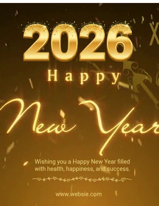 2026 NEW YEAR Template | PosterMyWall