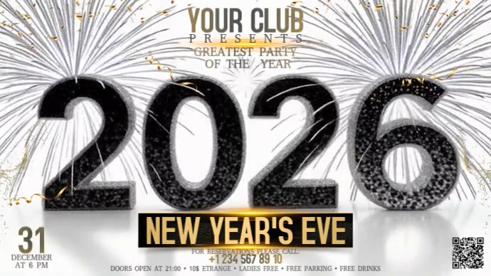 Plantilla de 2026 New Year | PosterMyWall