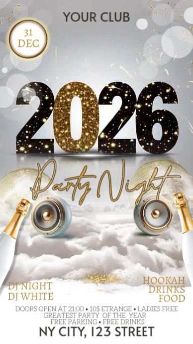 2026 New Year Template | PosterMyWall