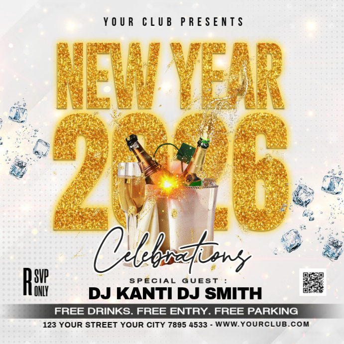 2026 New Year Instagram Template | PosterMyWall