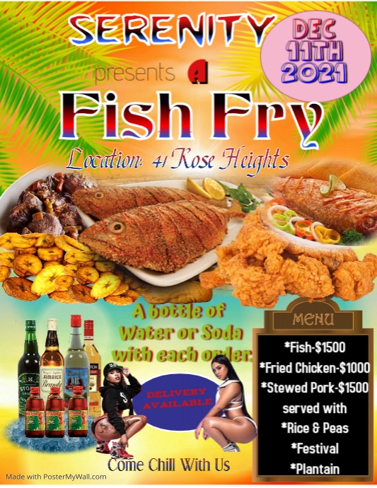 Copy of Copy of Fish fry flyer | PosterMyWall