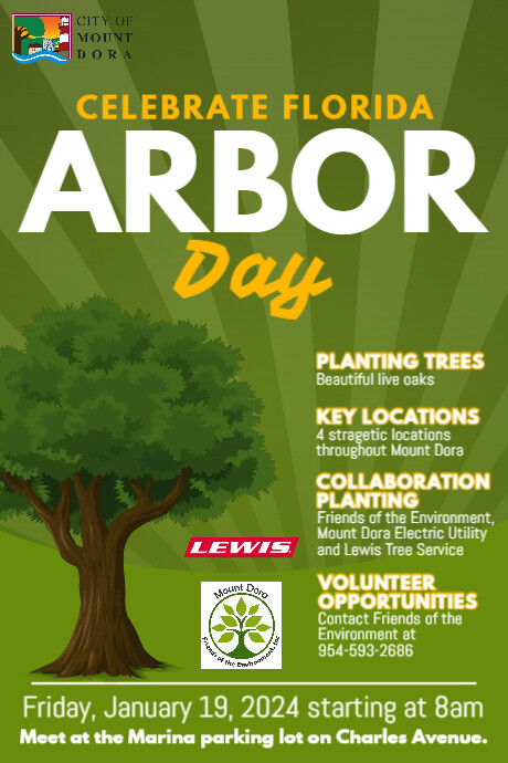Copy of Arbor Day Celebration Flyer 2024 | PosterMyWall