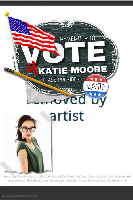Campaign Poster Template Free