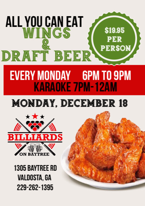 Template wings (1) | PosterMyWall