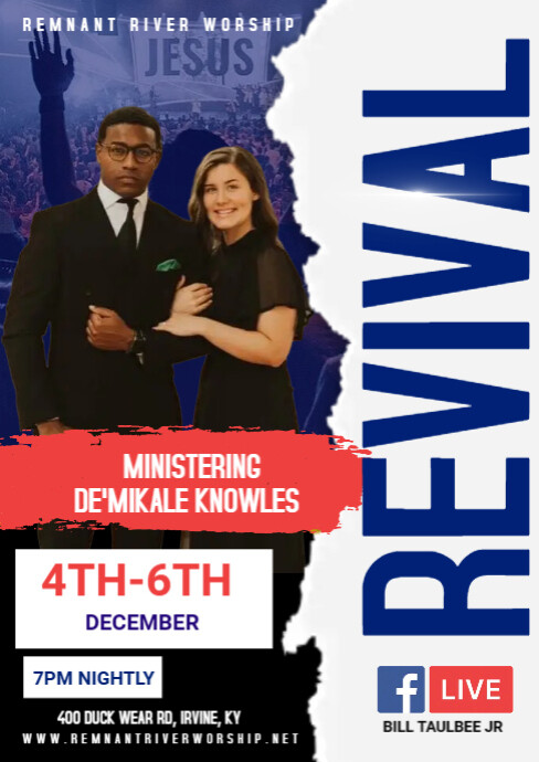 revival service | PosterMyWall