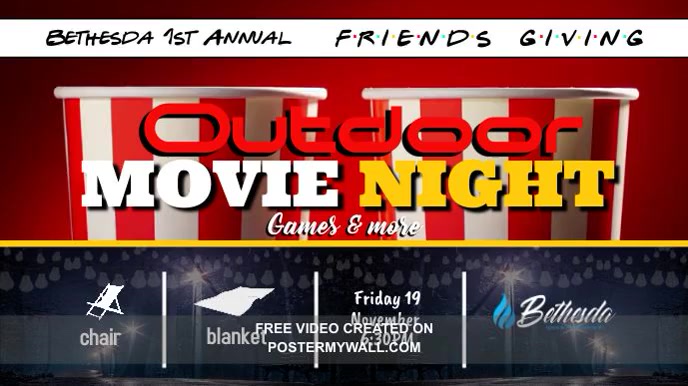 Copia de MOVIE NIGHT BANNER | PosterMyWall