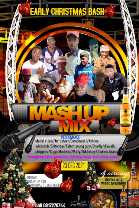 Copy of Mashup Mix Template | PosterMyWall