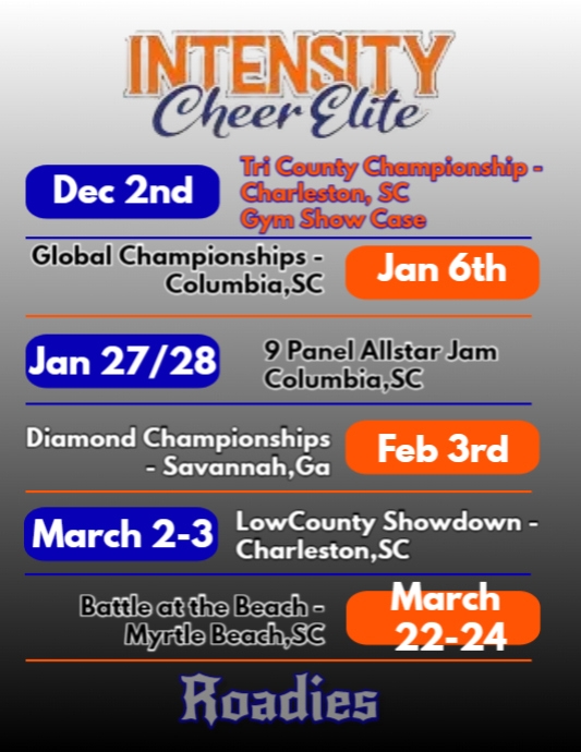 Copy of prep schedule | PosterMyWall