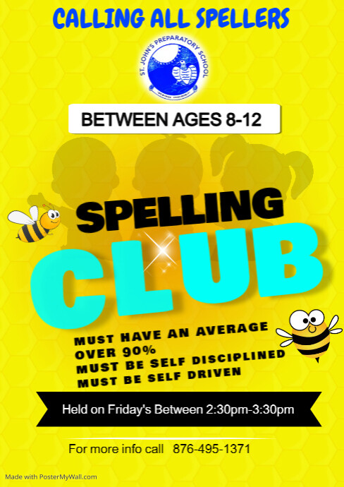 spelling bee contest | PosterMyWall