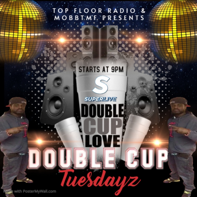 DOUBLE CUP LOVE | PosterMyWall