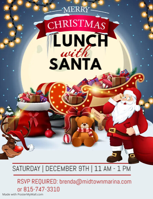 breakfast with santa | PosterMyWall